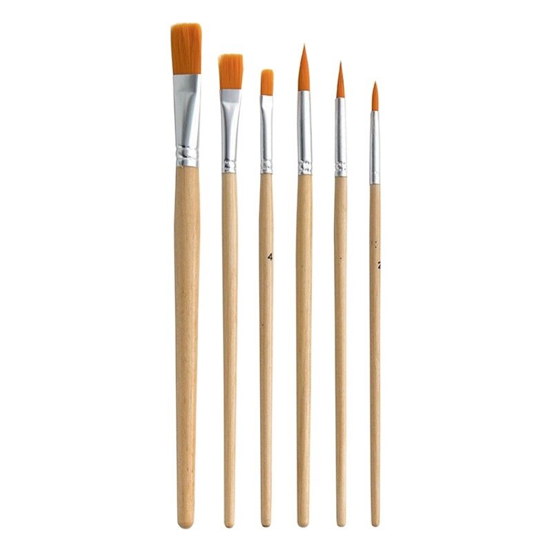 Набор для рисования Yuanfeng Yuchen, березовый, дерево, 6 шт