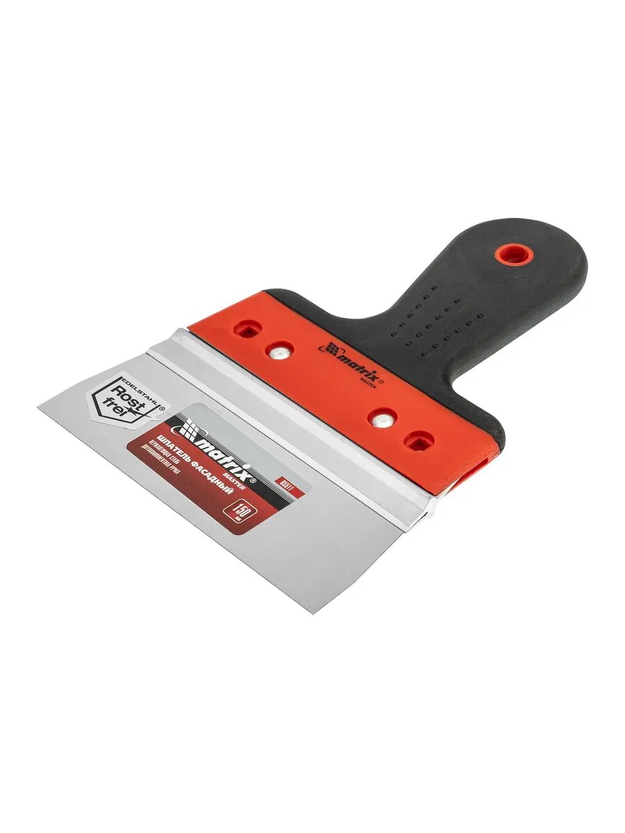 Шпатель фасадный из нерж. стали, 150мм, Matrix 85511