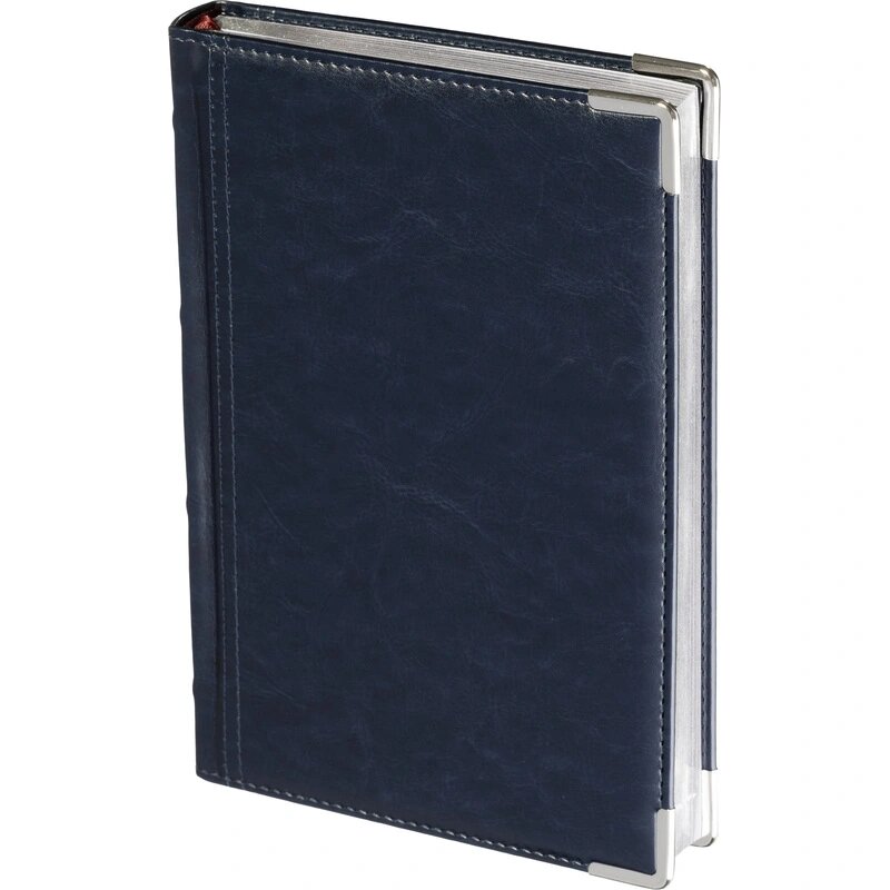 Ежедневник полудатированный А5+, 208л, BOSS темно-синий 3-404/272