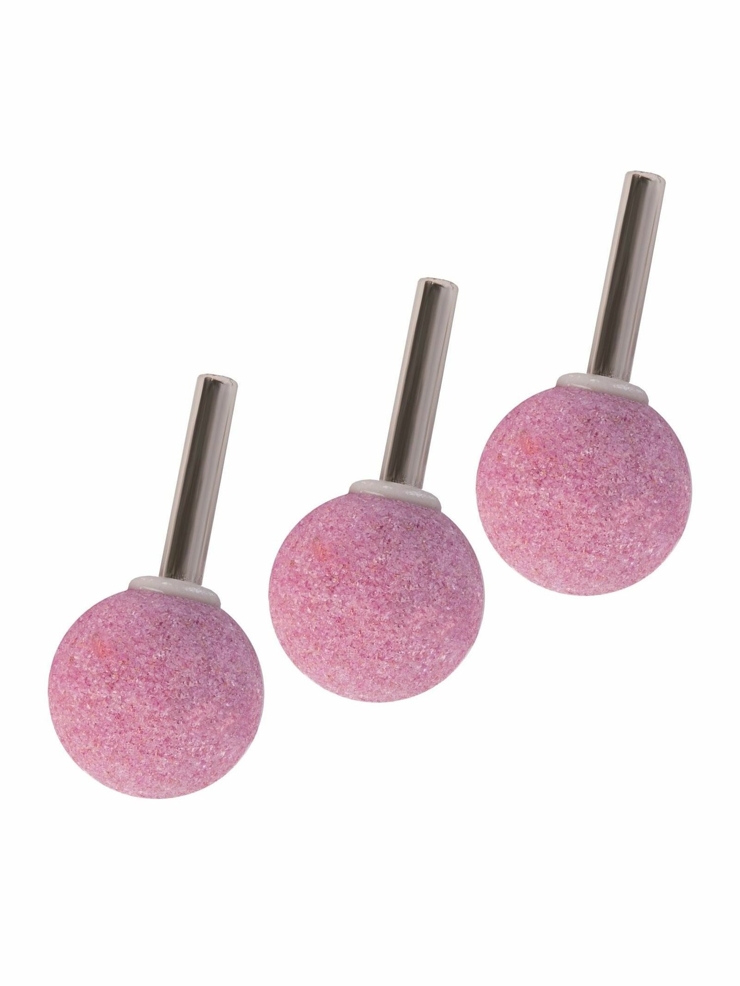 Шарошка абразивная, шар, 30 x 6 мм, F46, 3 шт Matrix 76013