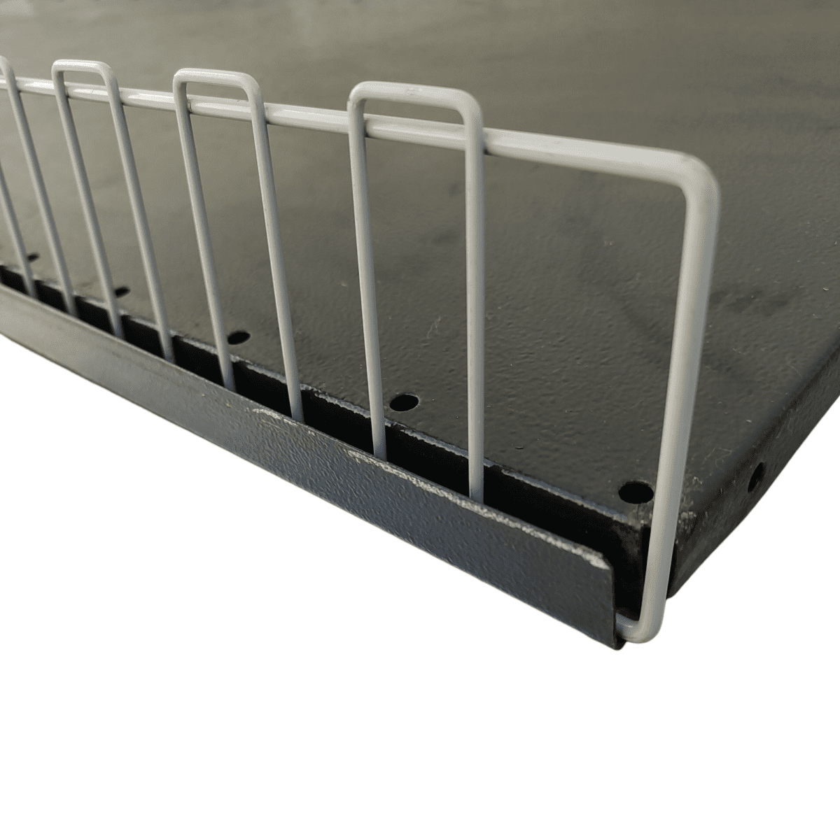 Ограничитель полки Побразный 1230x85 мм, 5 шт, серый