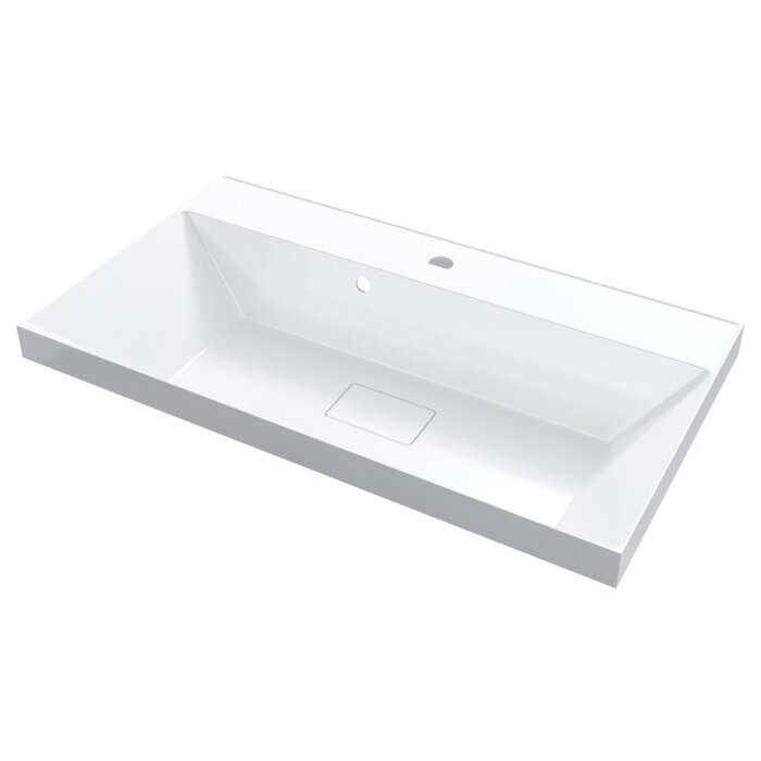 Мебельная раковина Uperwood Classic New 80 глянцевая белая