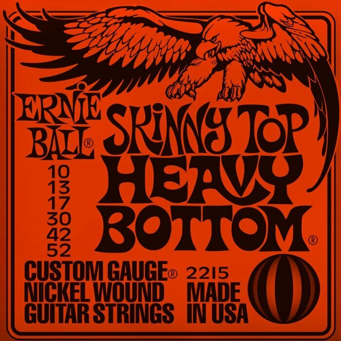 Ernie Ball 10-52 Струны для электрогитары, комплект из 1 шт, произведено в США