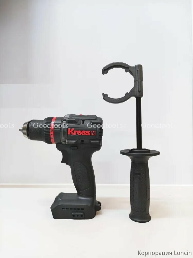 Kress KU217 20V Бесщеточная дрель-шуруповерт, Ударная электродрель , большой крутящий момент 100 Н м, компактный корпус, без АКБ и ЗУ