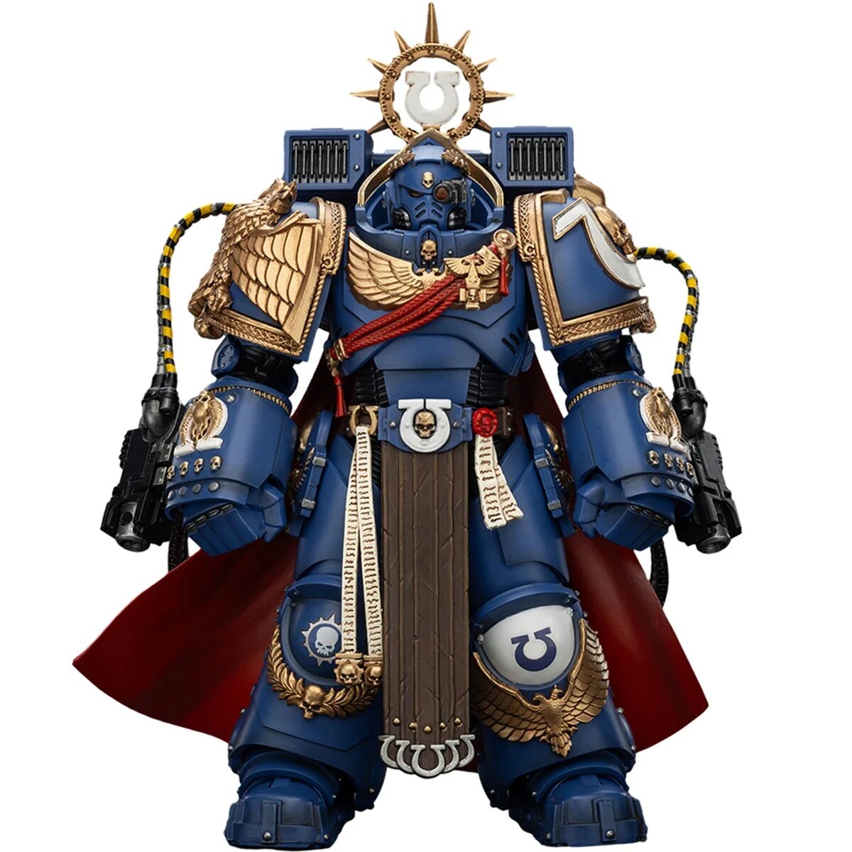 Фигурка JOYTOY Warhammer 40k Ultramarines Marneus Calgar Chapter Master с MKX Gravis Armour