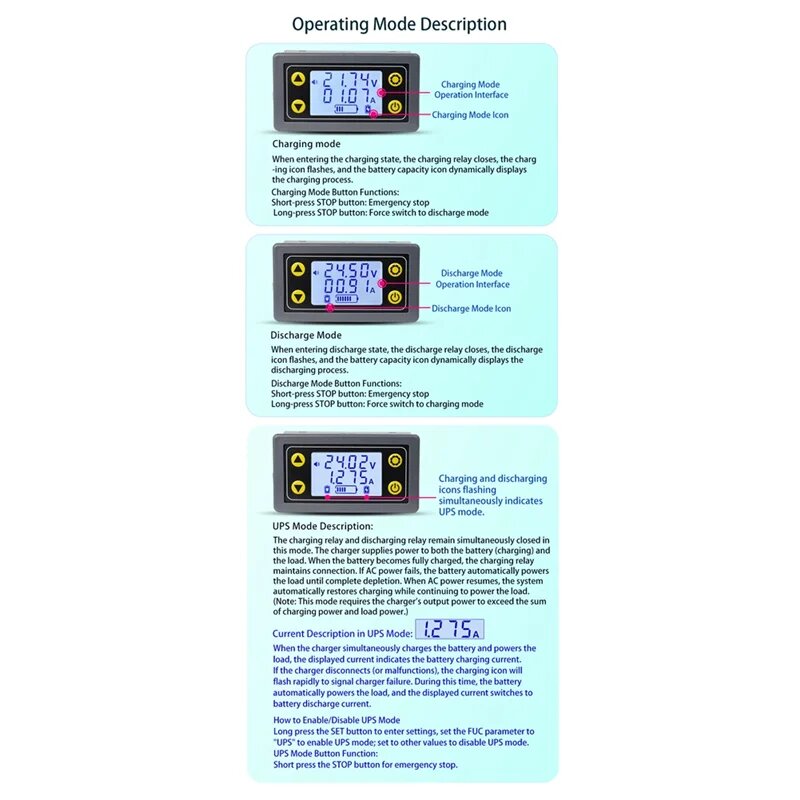 ABYN Кулометр для аккумуляторов