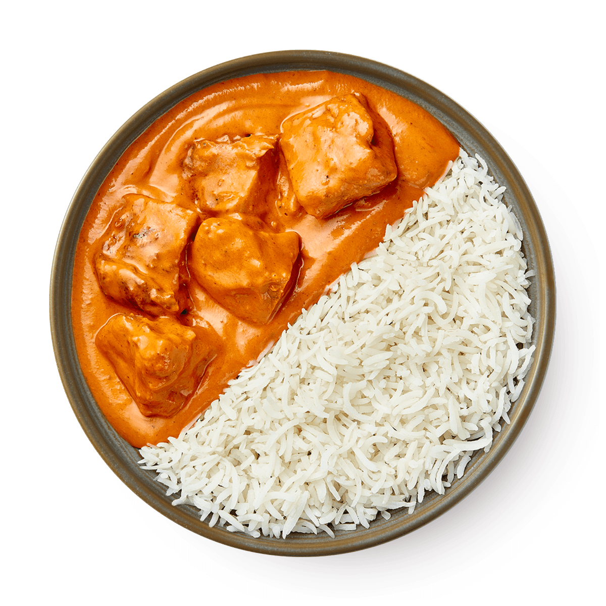 Курица тандури в сливочно-томатном карри с рисом басмати Чикен Баттер Масала Chindi Kitchen