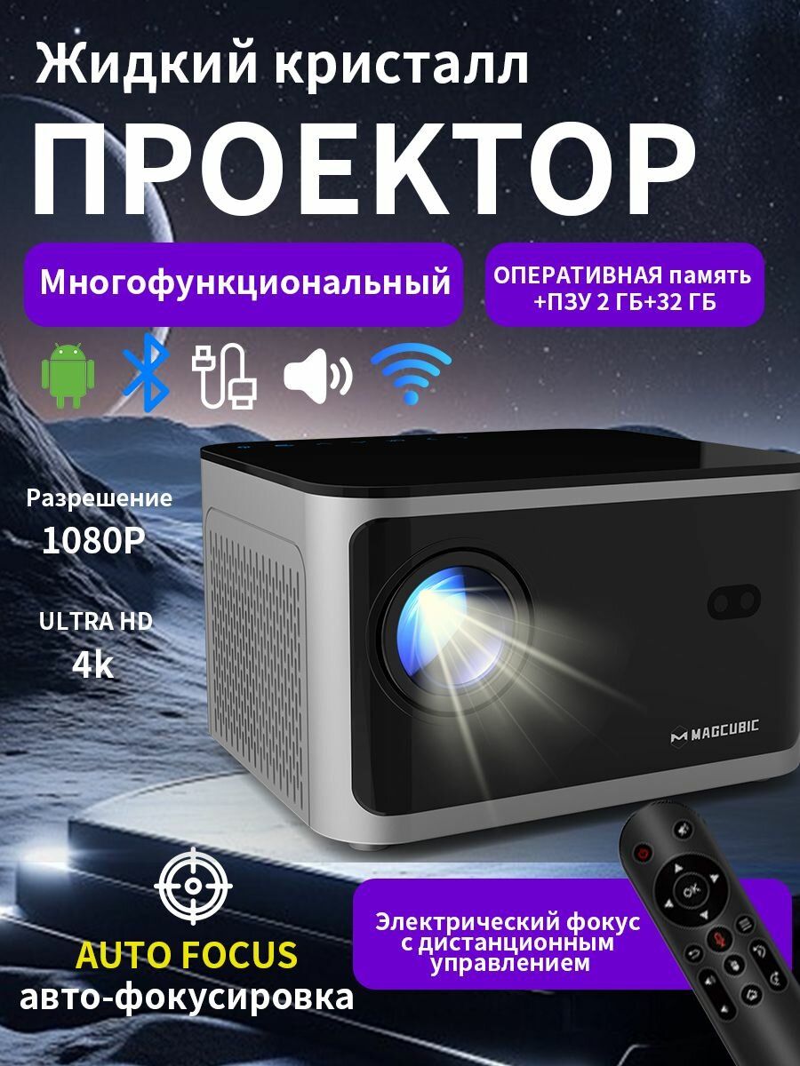 Проектор MAGCUBIC Smart TV