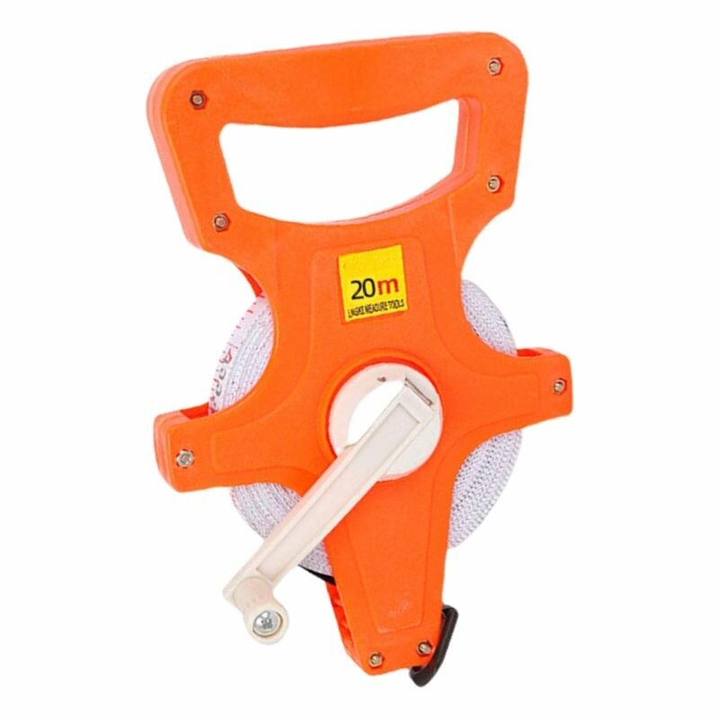 Портативная пластиковая вставляемая в стойку стальная рулетка из ПВХ-маленькая рамка 20 метров