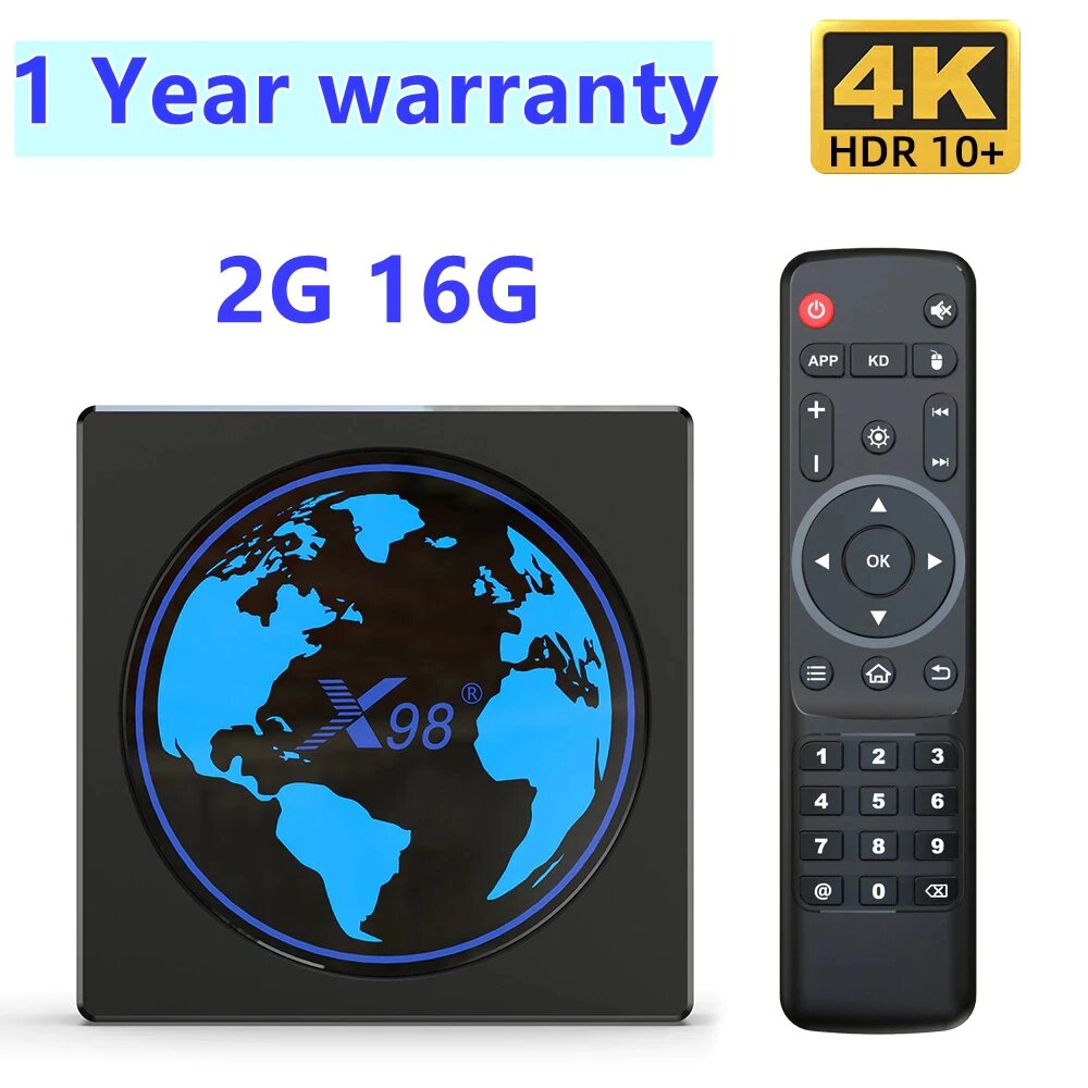Best X98mini Smart Android 11.0 TV Box S905W2 4G32G 4G64G Media Player X96 Smart tv m3u set top box ship from france