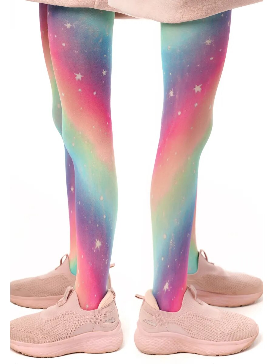 Колготки TTights, 50 den, размер 5-7 лет, синий, черный, коричневый, бежевый, белый — фото 1