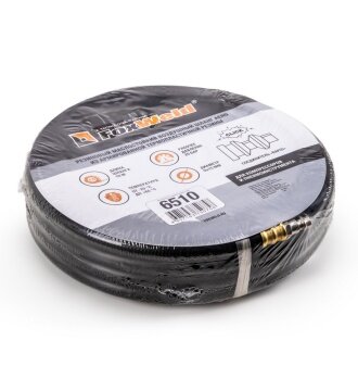 Шланг бухта черный резиновый AERO 10м 9×15мм, 20бар