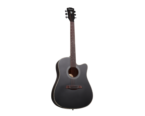 Акустическая гитара Minsine by BULLFIGHTER MS-41 Black Satin