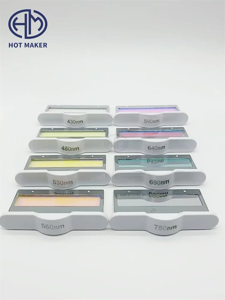 Фильтры IPL (430/480/530/560/590/640 нм) для оборудования для удаления волос