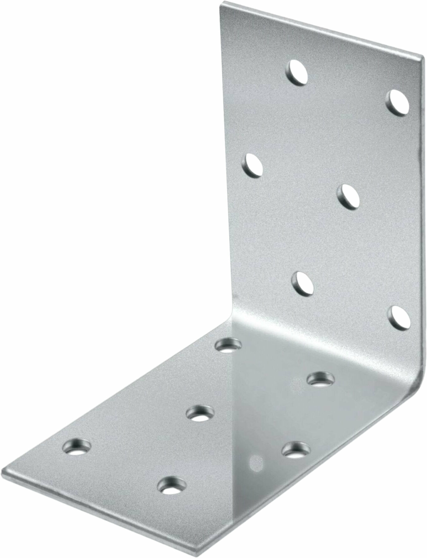 Уголок равносторонний КМ или KUR 100х100х60 , стальной, оцинкованный "МастерБолтиков" (1 шт)