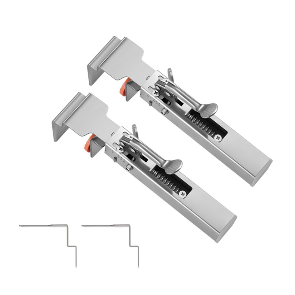 Регулируемые зажимы для крепления выдвижных ящиков Навесное оборудование для шкафов, Инструмент для зажима выдвижных ящиков спереди, 2 зажима для выдвижных ящиков плюс