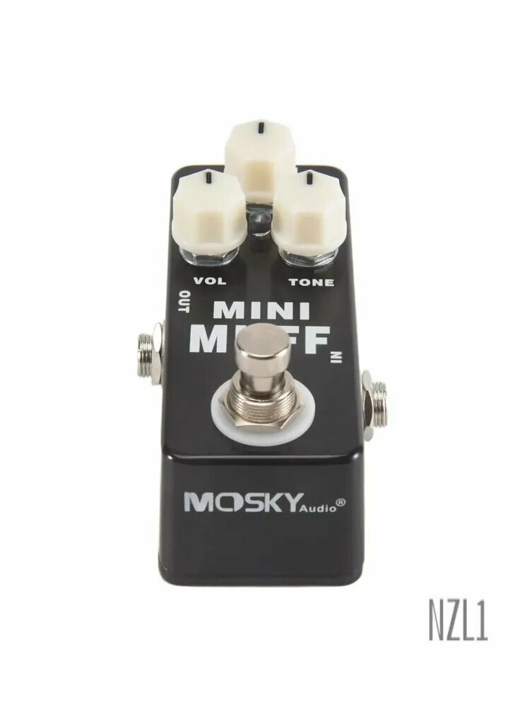 Mini Muff Fuzz Distortion Педаль эффектов совместим с электрогитары