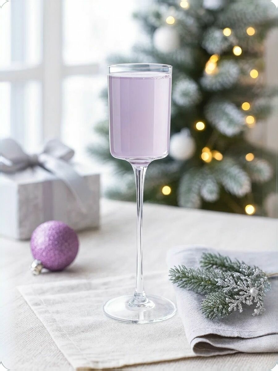 Набор рюмок, бокалов на высокой ножке "Cocktail Week" 2 шт, 128 мл.