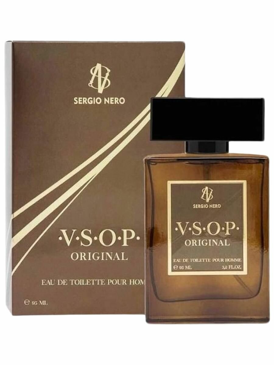Туалетная вода Sergio Nero VSOP Original, мужская, фужерно-цитрусовая, 95мл