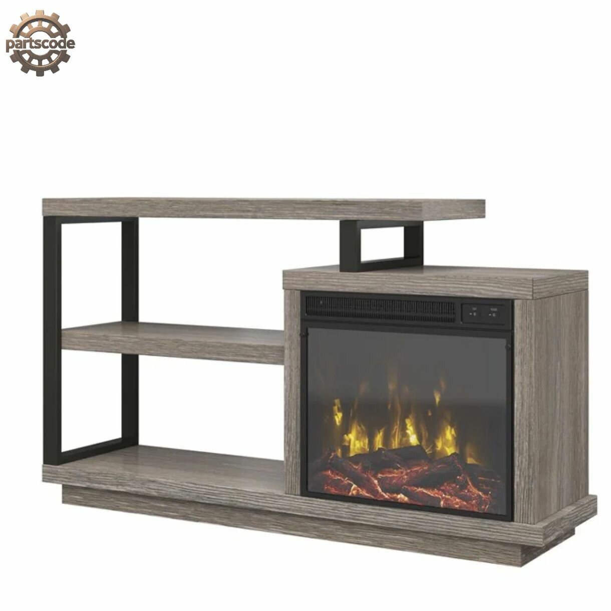 Тумба с камином art7