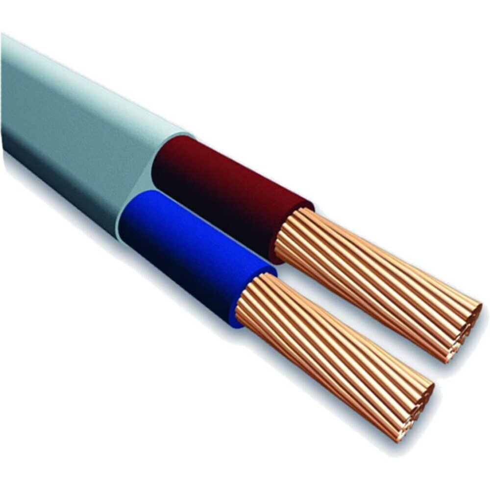 Провод ПУГНП/пгввп 2Х1.5 медный (отмотка 20М) ГОСТ