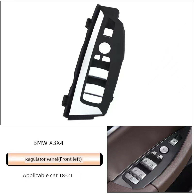 Передняя подъемная панель двери BMW X3/X4 G08 левая сторона, цвет Черный