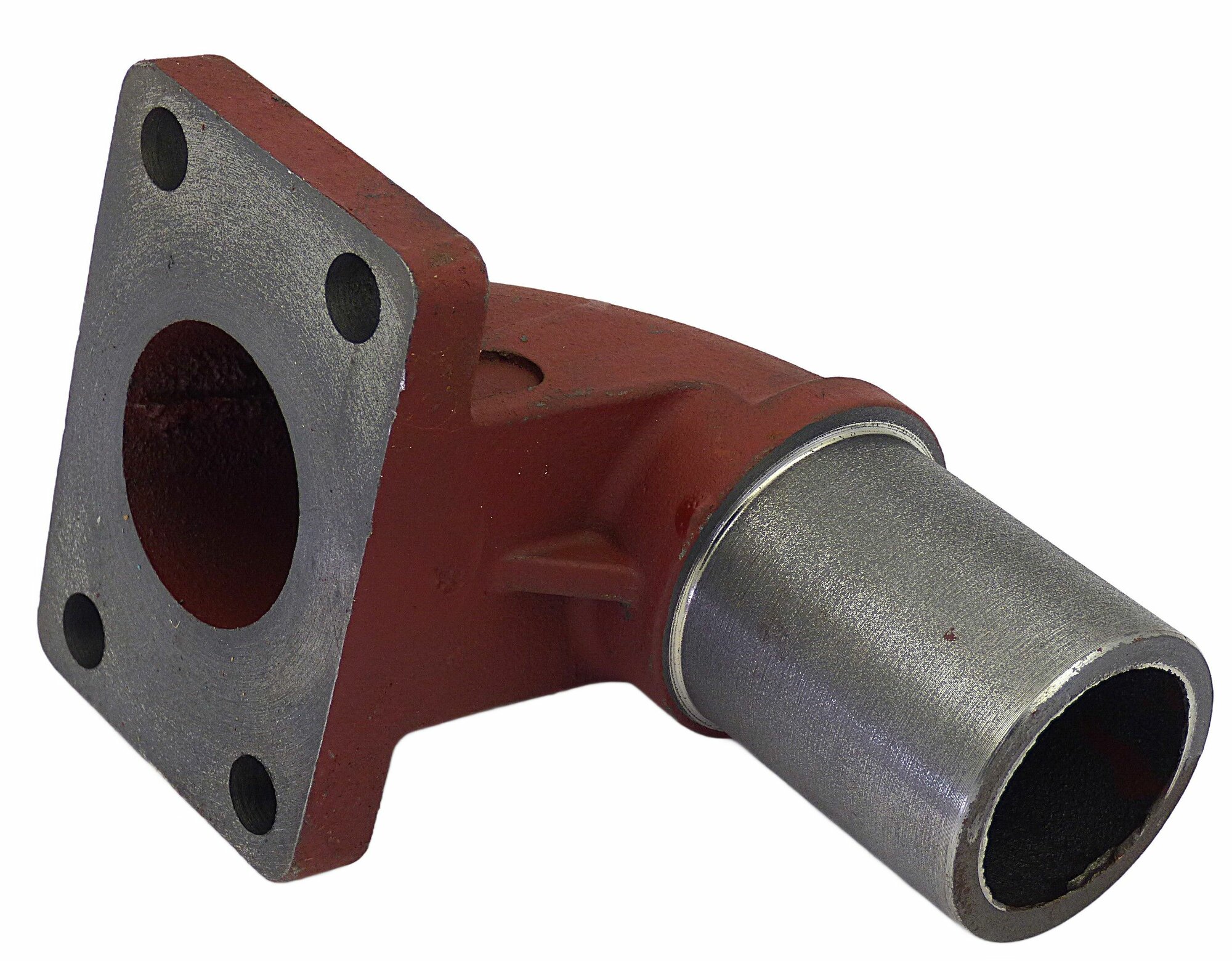 Переходник на коллектор 240-1008021-B, для двигателя д-240, для колесных тракторов и экскаваторов марки МТЗ