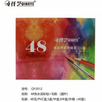 180 цветов масляных цветных карандашей Qianyi, 72 цвета водорастворимых цветных карандашей для детей, начинающих, учеников начальной школы, карандаши для рисования