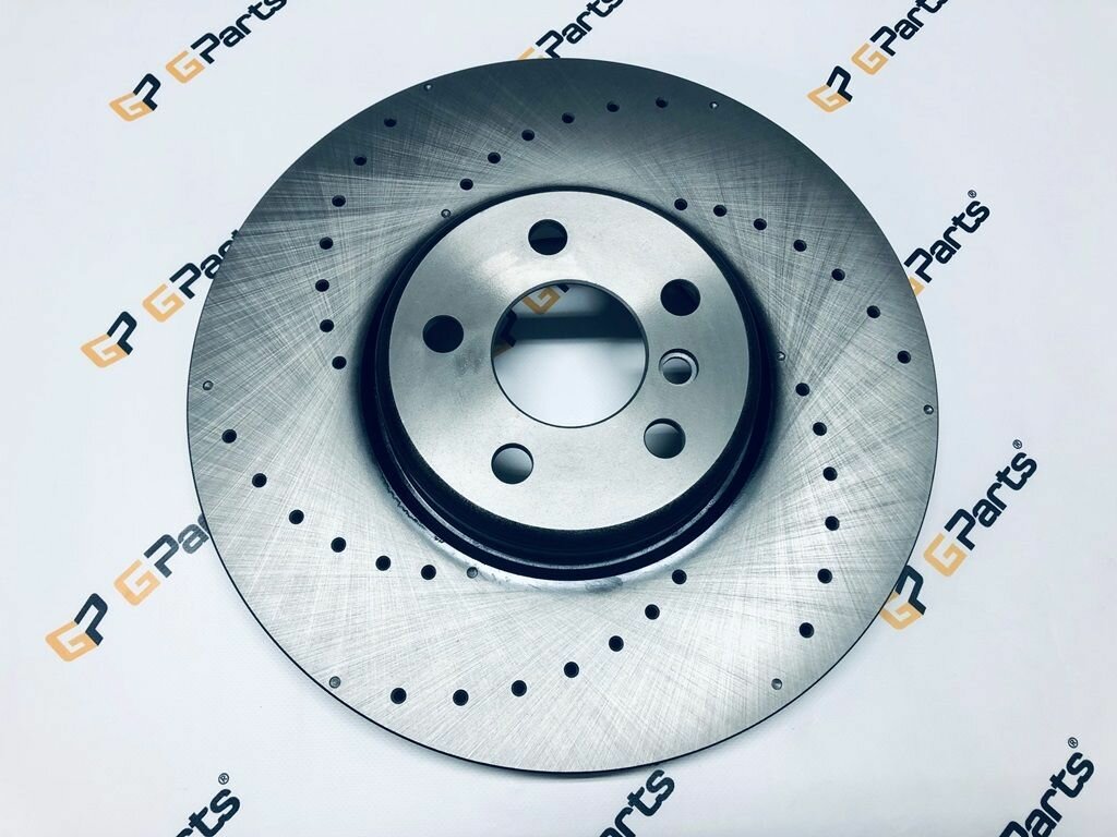 Диск тормозной перфорированный вентилируемый передний GParts (AC51112511SE) Sport Edition