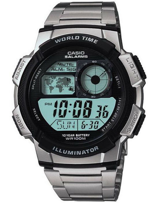 Наручные часы CASIO Collection, серебристый