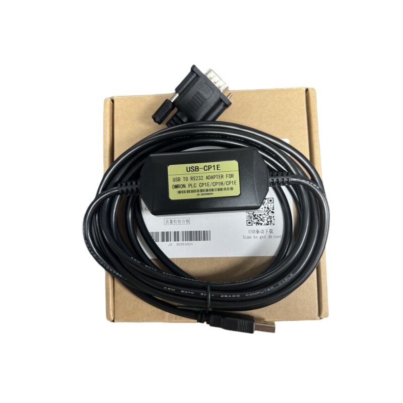 100% Новый оригинал USB-CP1E Линия программирования RS232 Программируемый кабель PLC