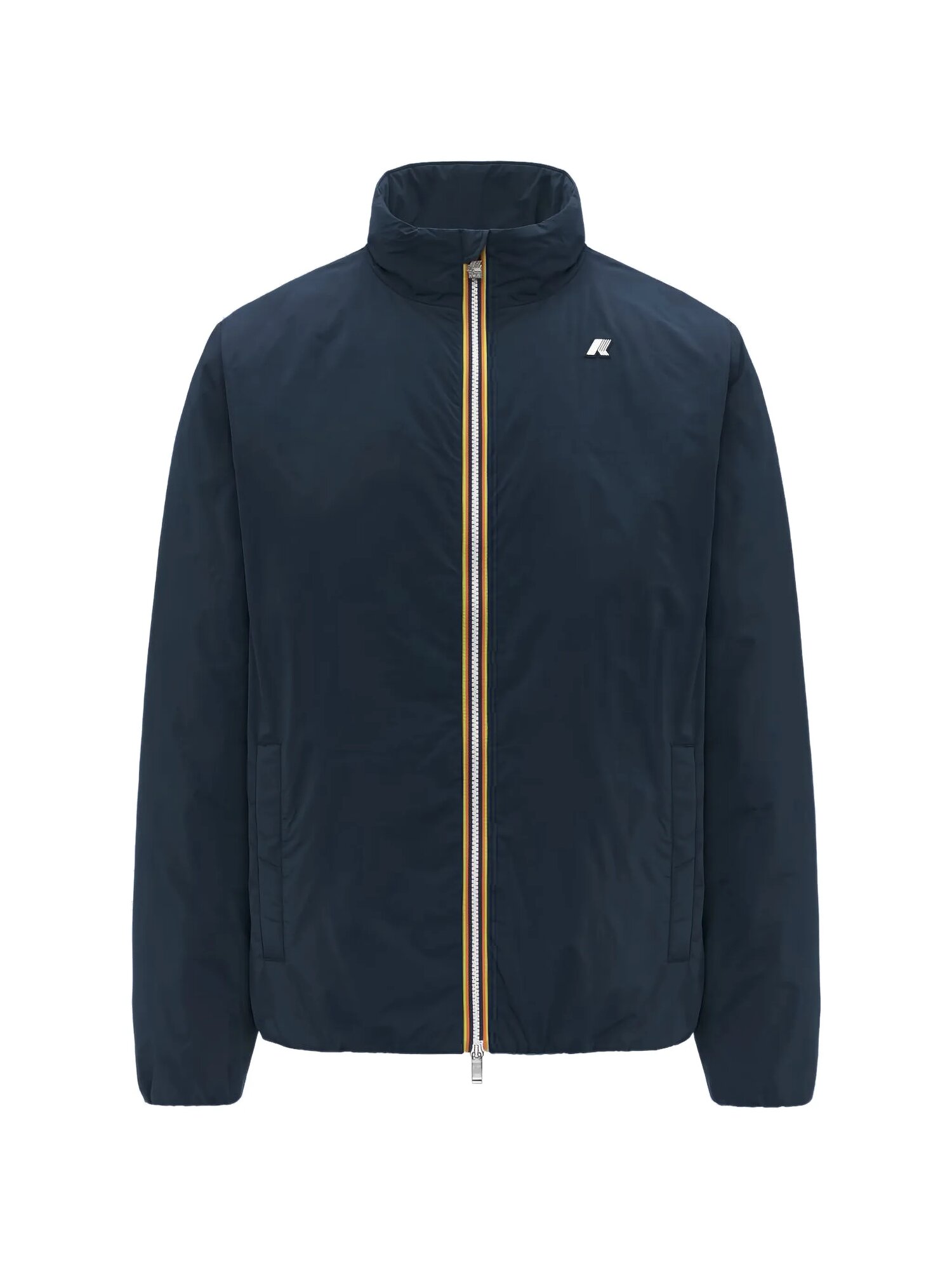 Куртка Logo-patch zip-up jacket