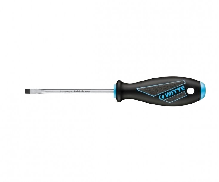Слесарная отвертка WITTE MAXX plus 1,2х6,5х125 мм 631072016