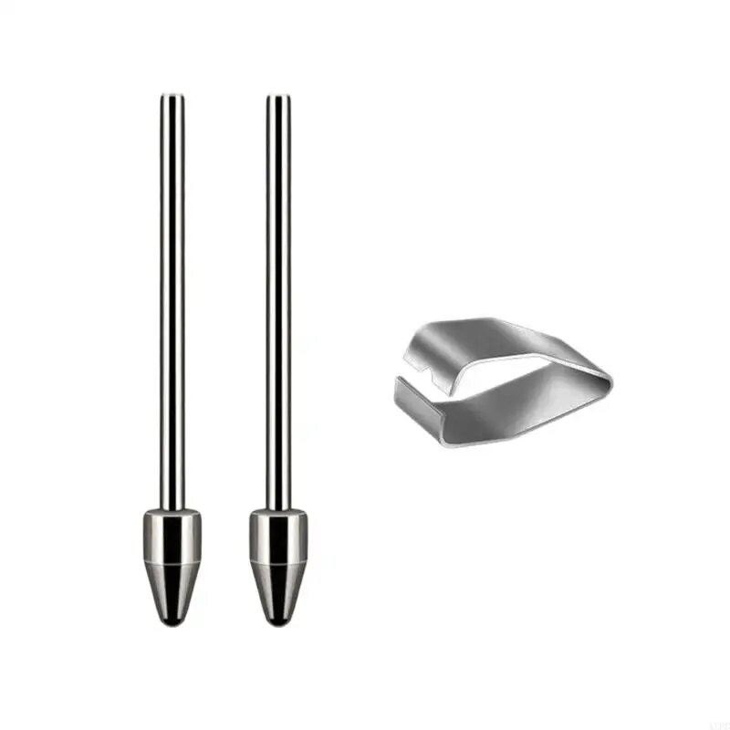 Сменные наконечники для S Pen из титанового сплава для Samsung Galaxy Tab 2Pcs Nib 1Pc Clip