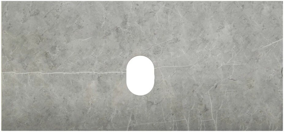 Столешница 100 см Marmo Grigio Lucido Belbagno KEP-100-MGL-W0