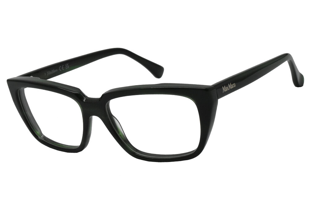 Оправа для очков Max Mara MM 5112 098 пол Женский форма оправы Прямоугольная цвет оправы Чёрный, Зелёный, Мультицвет