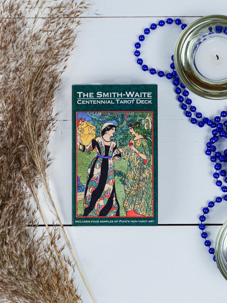 Колода U.S Games Systems "Таро Смит-Уэйта", юбилейная, 84 карты, англоязычная