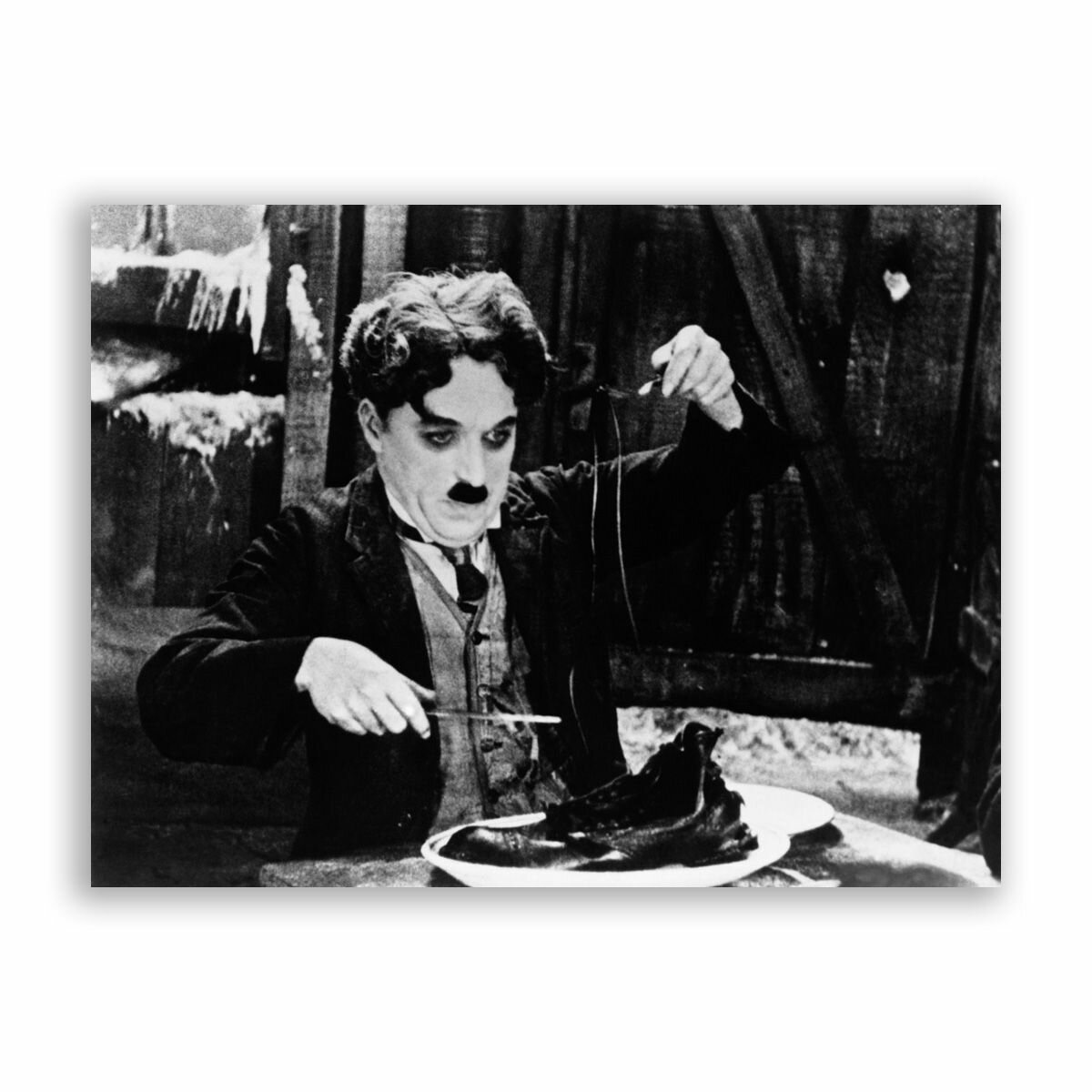 Постер, плакат на бумаге / Чарли Чаплин / Размер 30 x 40 см