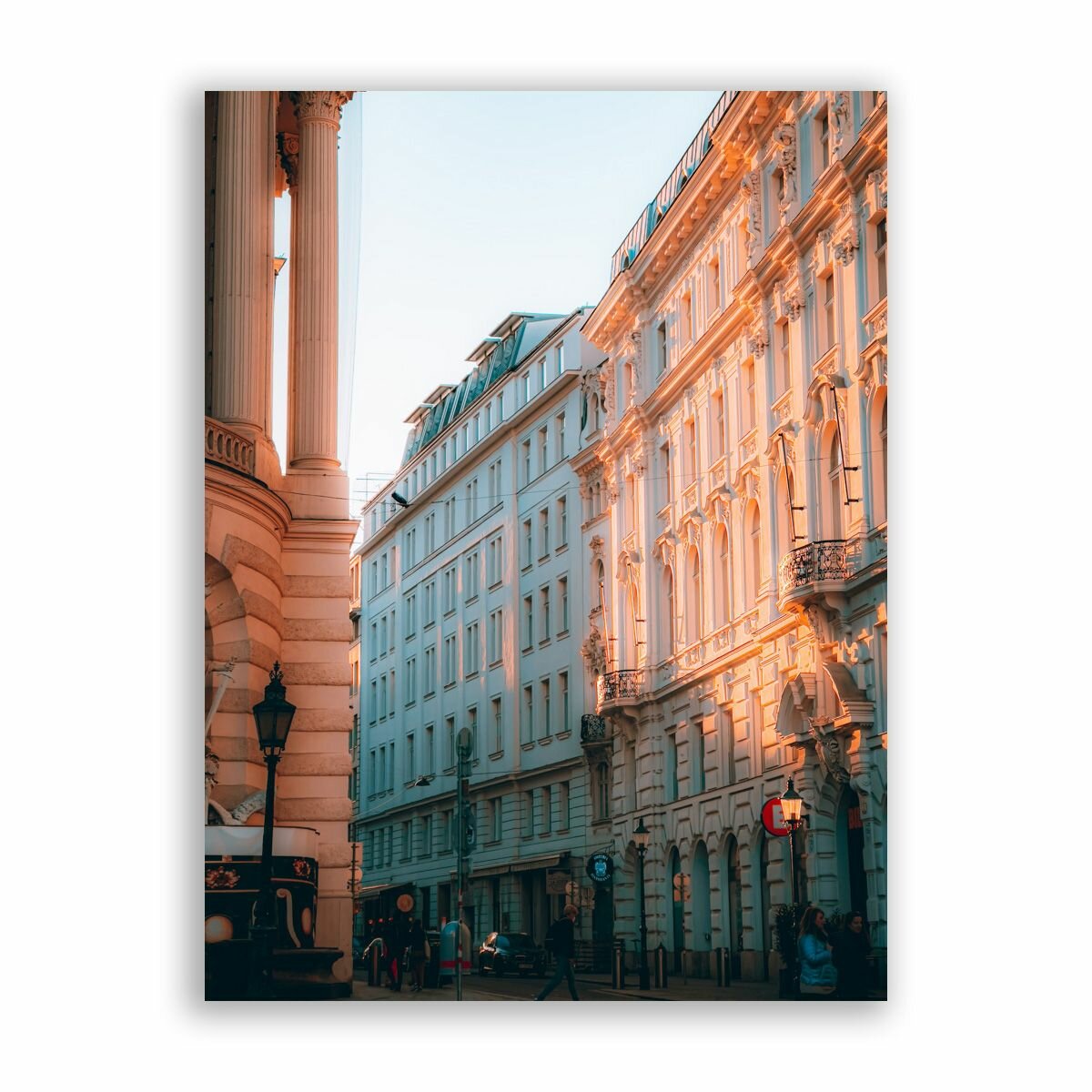 Постер, плакат на бумаге / Австрия - Улицы / Размер 60 x 80 см