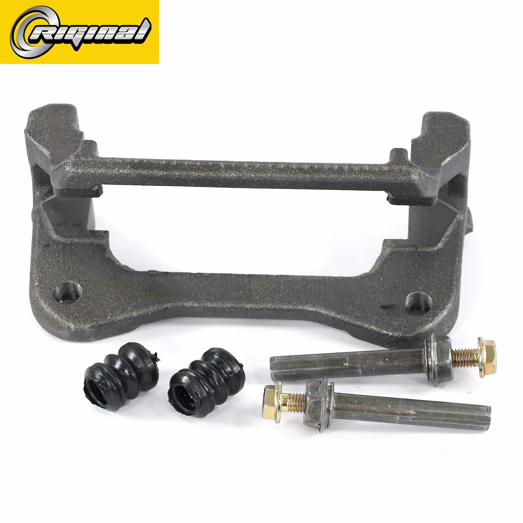 Основание скобы суппорта с пальцами Riginal для а/м Г-3302,2217,2705,2752,3221 в сборе