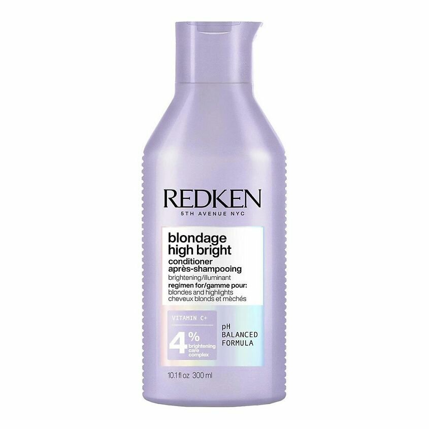 Redken Blondage High Bright Кондиционер для яркости натуральных и окрашенных волос 300 мл