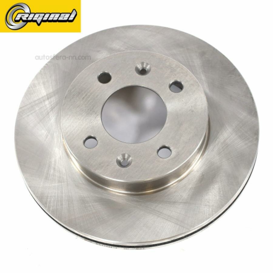 RIGINAL RG3500014 Диск тормозной Hyundai Getz 1.1-1.6 R13" 02- без АБС передний D 241мм DF6040 RIGINAL