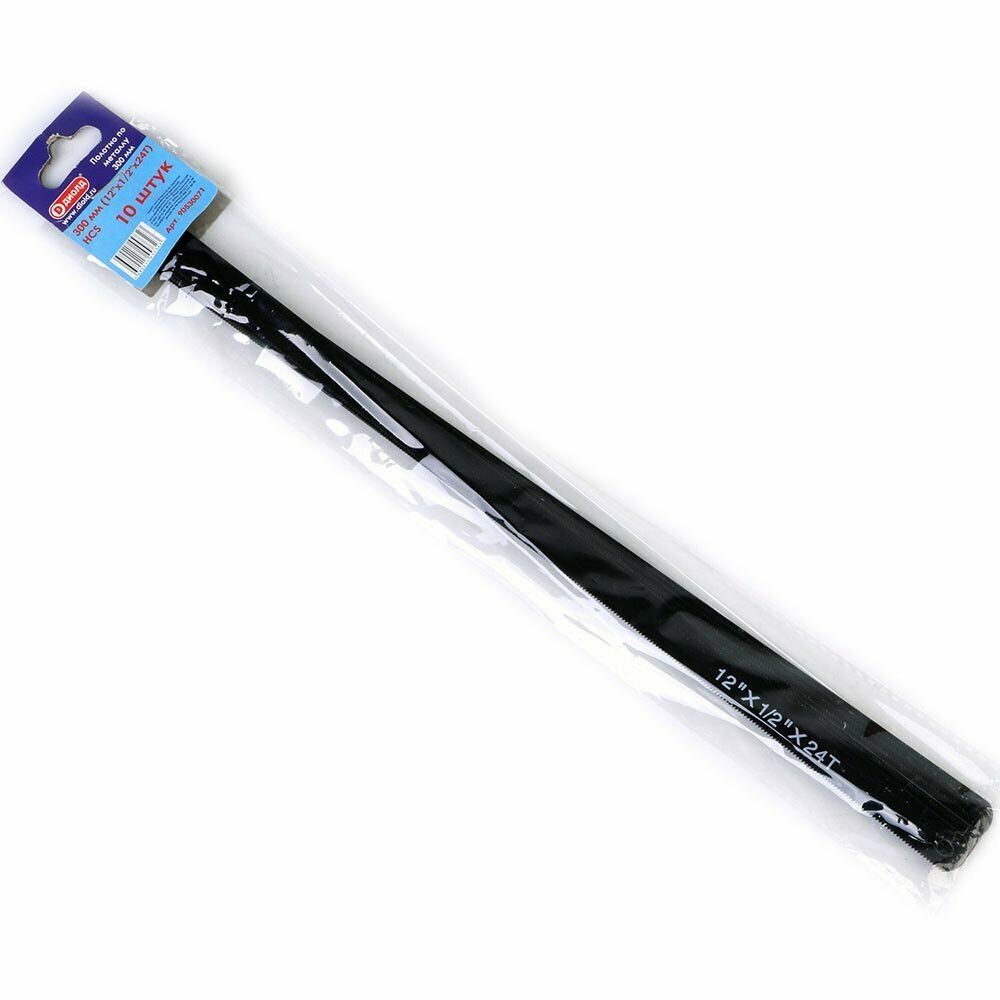 10шт Полотно по металлу 300 мм, для ножовки "диолд"