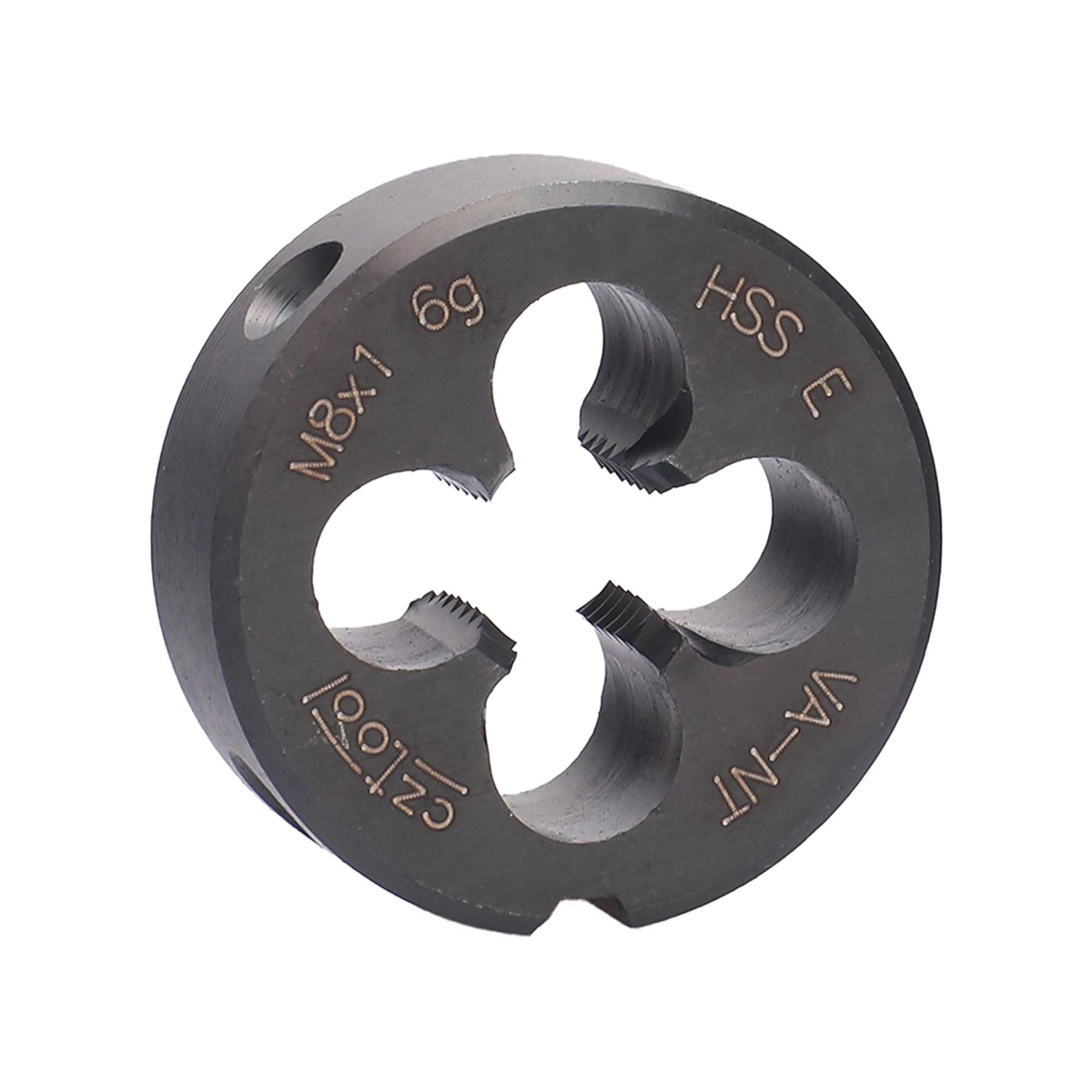 Плашка с стружколомом Bucovice Tools М8х1,0 HSSE-VA-NT DIN EN 22568 6g 25х9мм 301081