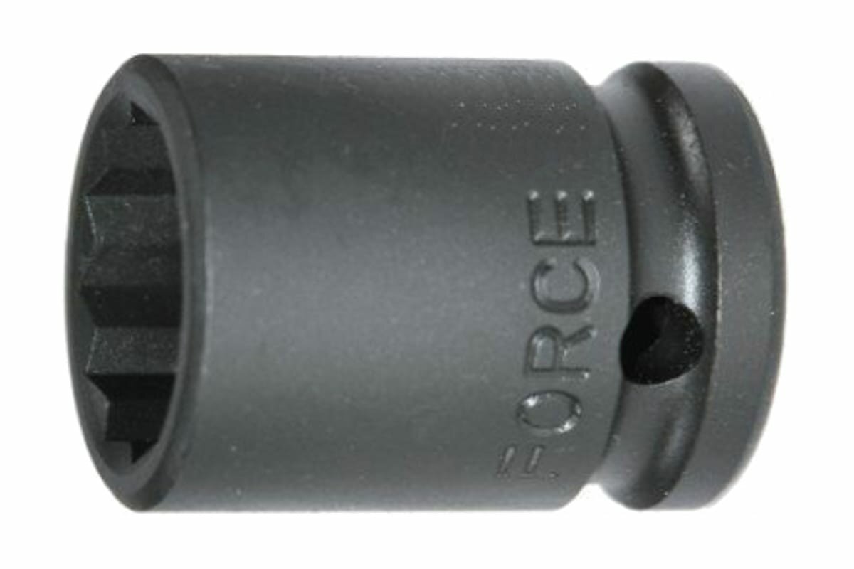 FORCE 46819 Головка торцевая 19мм 3/4 12-гранная ударная L50мм F-46819 FORCE