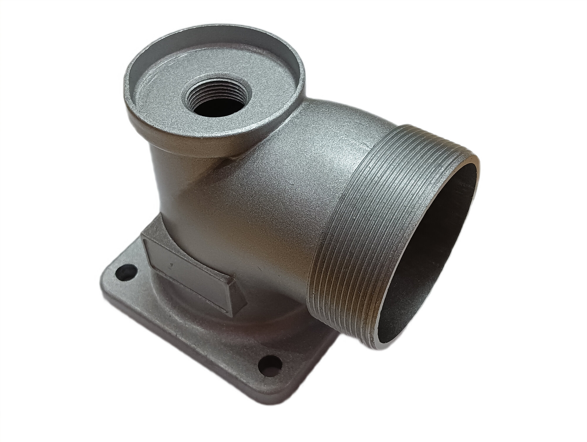 Выпускной фланец мотопомпы под рукав 80 мм. (3 дюйма)