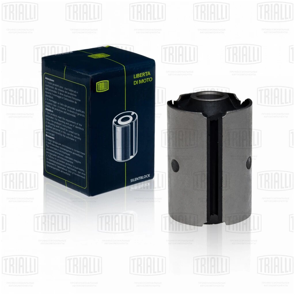 Сайлентблок рессоры для а/м ГАЗель, Соболь "TRIALLI"