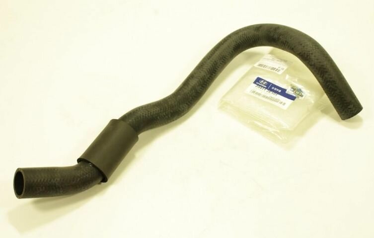 Патрубок радиатора верхний для Hyundai Tucson 2004-2010, Kia Sportage 2006-2010 / арт. 254112E101 / бренд MOBIS