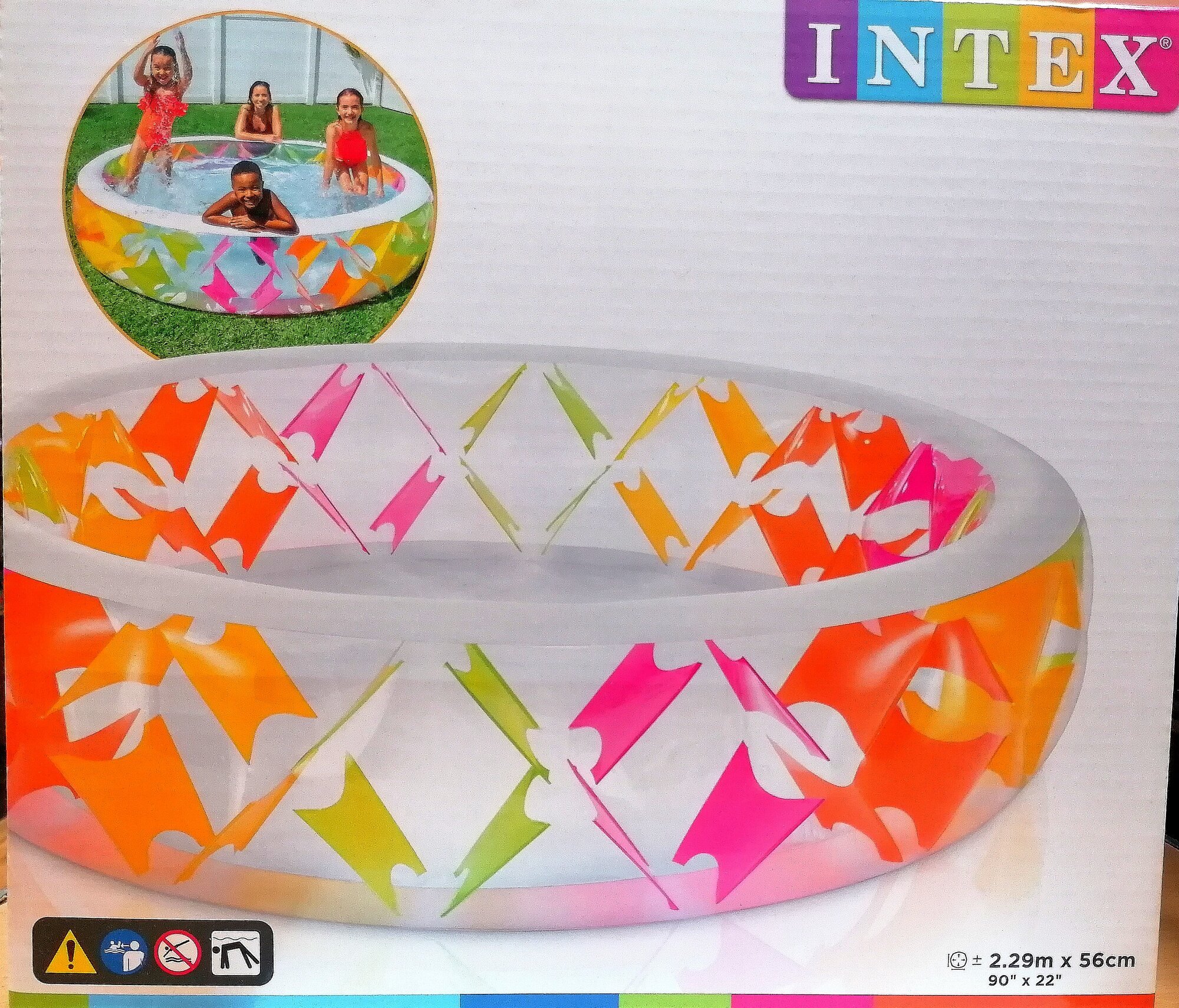 Бассейн детский Intex Swim Center 56494NP 229х56 см, 229х56 см