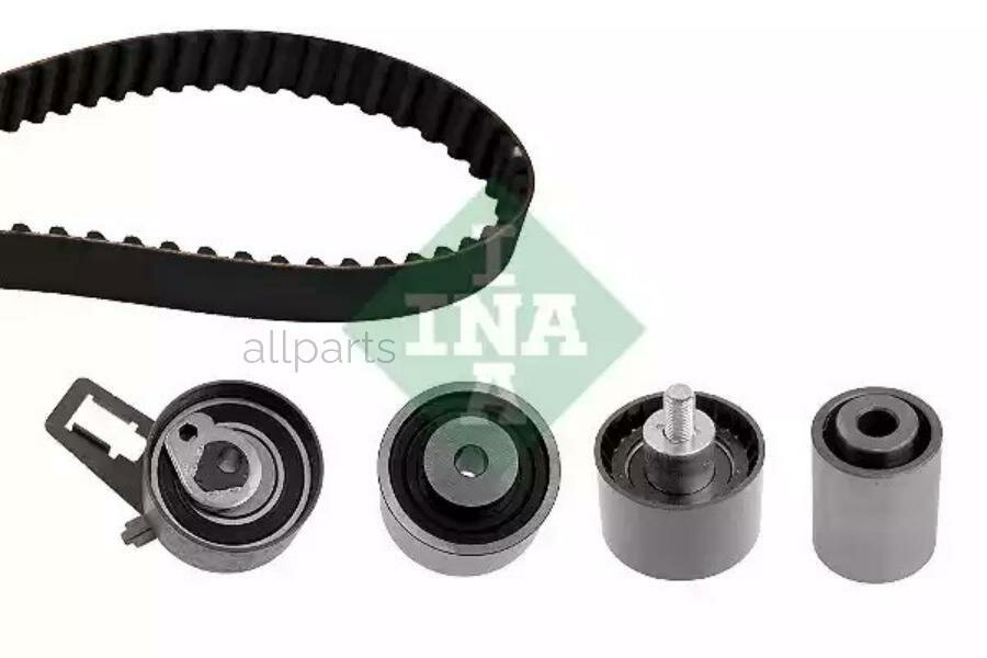 INA 530 0509 10 Комплект ГРМ HYUNDAI/KIA TERRACAN/CARNIVAL I/II 2.9CRDI 1999 => (ролик 4шт+ремень 152x29)
